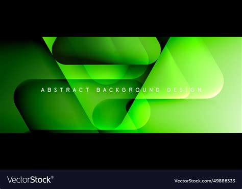 Shadow And Light Triangle Background Dynamic Vector Image