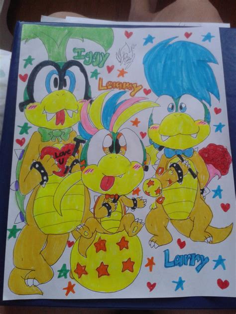 Larrylemmy And Iggy Koopalings By Dedennelolitaarts98 On Deviantart