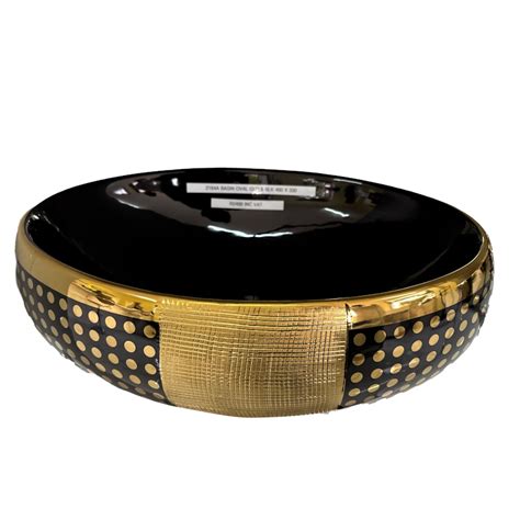 Oval Gold And Black Basin Compass And Bonita Homes