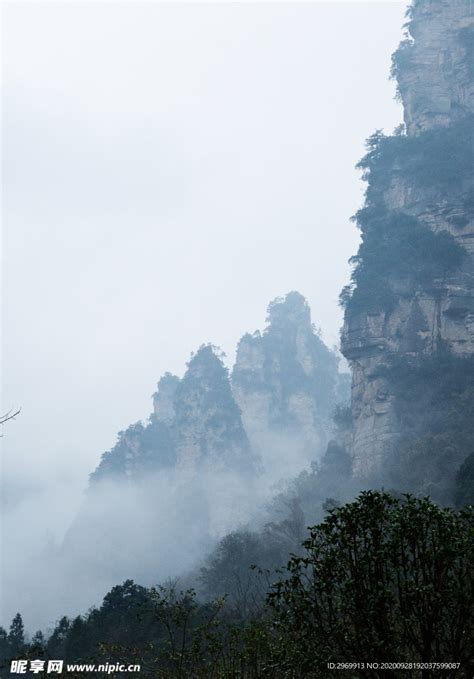 张家界国家森林公园摄影图自然风景自然景观摄影图库昵享网nipiccn