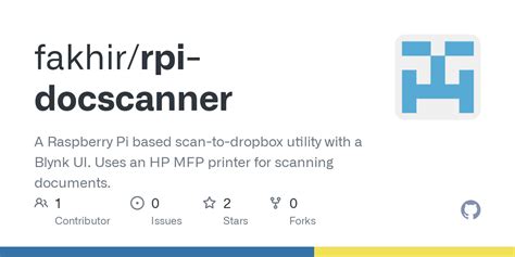 GitHub Fakhir Rpi Docscanner A Raspberry Pi Based Scan To Dropbox Utility With A Blynk UI