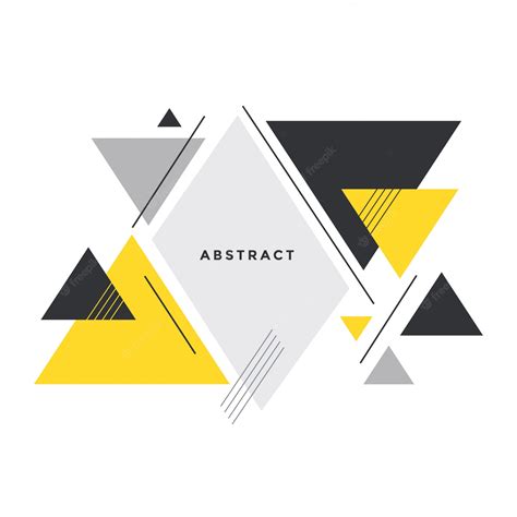 Abstract Triangles Vector