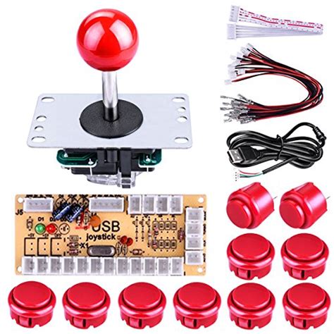 Gamelec Diy Arcade Game Button And Joystick Controller Kit For Rapsberry Desertcart Qatar