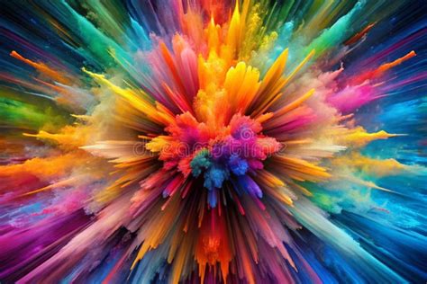 Explosion Color Abstract Stock Illustration Illustration Of Abstract 367906120