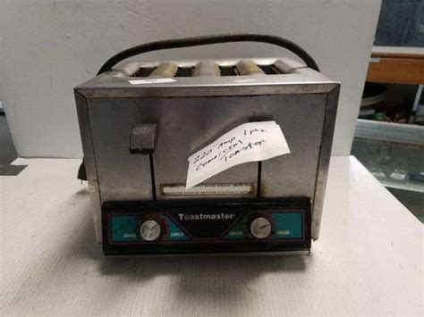 Toastmaster Commercial 4 Slice Toaster Trice Auctions