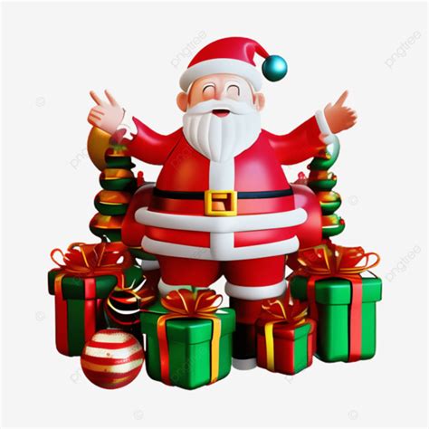 산타의 선물이 잔뜩 산타 클로스 크리스마스 선물 Png 일러스트 및 이미지 에 대한 무료 다운로드 Pngtree