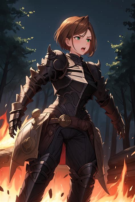 Apollonia Vaarblack Knight黒騎士 Granblue Fantasy Lora Images