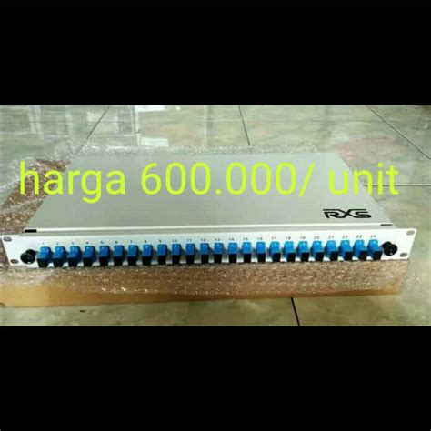 OTB Rackmounted 24 Core Sc Upc Lengkap Lazada Indonesia