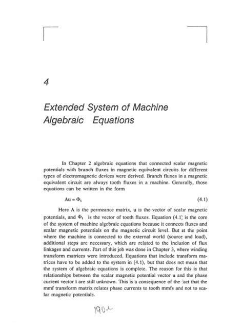 Pdf 4 Extended System Of Machine Algebraic Equations Dokumen Tips