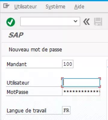 Sap Change De Langue De L Interface Sap Apr S La Connexion