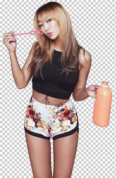 Hyolyn Sistar Touch My Body K Pop Korean Idol Png Clipart Abdomen