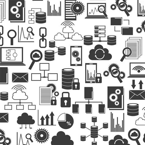 Big Data Design Vecteur Premium