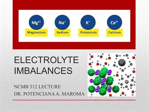 Phosphate Electrolyte Imbalance Hypophosphatemia And Hyperphosphatemia