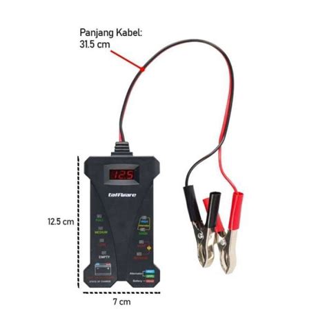 Promo Voltmeter Analyzer Volt Tester Uji Baterai Alat Ukur Daya 12v Lcd Diskon 23 Di Seller