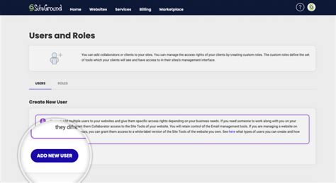 How Can I Add A Collaborator To My Website SiteGround KB