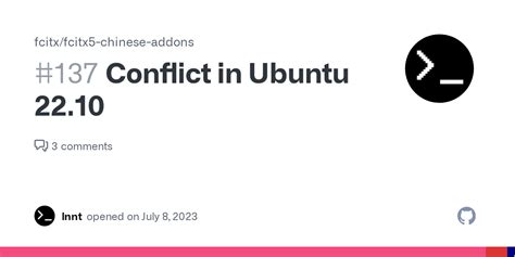 conflict in ubuntu 22 10 · issue 137 · fcitx fcitx5 chinese addons