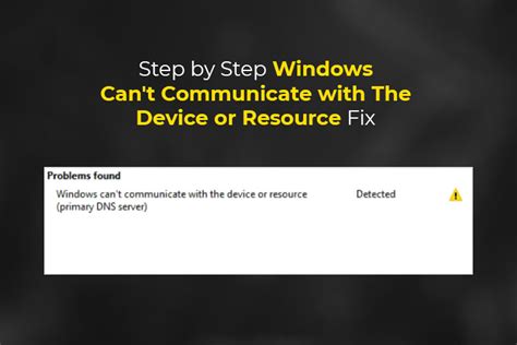 Windows Cant Communicate With The Device Or Resource Primary Dns Server Temok Hosting Blog