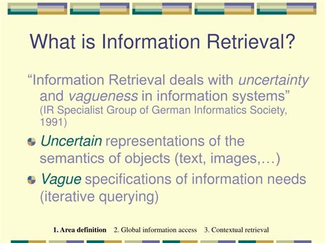 Ppt Information Retrieval â€ Introduction And Survey Powerpoint