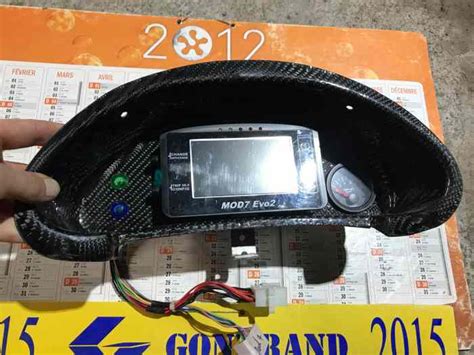 Dashboard Mod7 Evo 2 R Pièces Et Voitures De Course à Vendre De Rallye Et De Circuit
