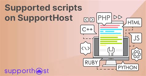 Supported Scripts On Supporthost Supporthost