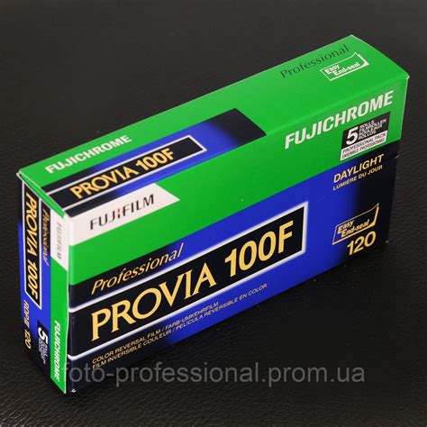 Фотопленка FUJICHROME PROVIA 100F RDPIII 120 Слайд 1 Шт. — Купить ...