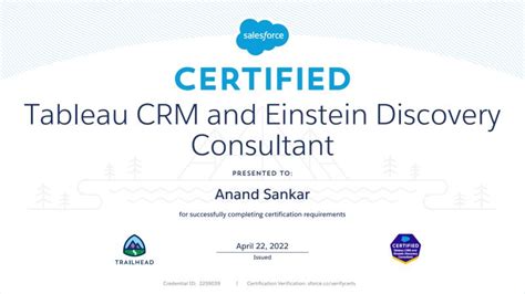 Anand Sankar On Linkedin Tableau Tableaucrm Einsteinanalytics