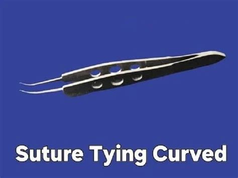 Suture Tying Forcep Curved For Hospital At Rs 350 In Indore Id 11377033130