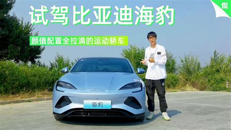 试驾比亚迪海豹颜值配置全拉满的运动轿车 试驾评测 新能源车评测 新能源 新浪新闻