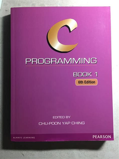C Programming Textbook Hobbies And Toys Books And Magazines Textbooks On Carousell
