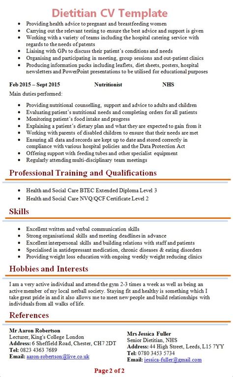 Latex Cv Template Two Column Liffe Curriculum Vitae