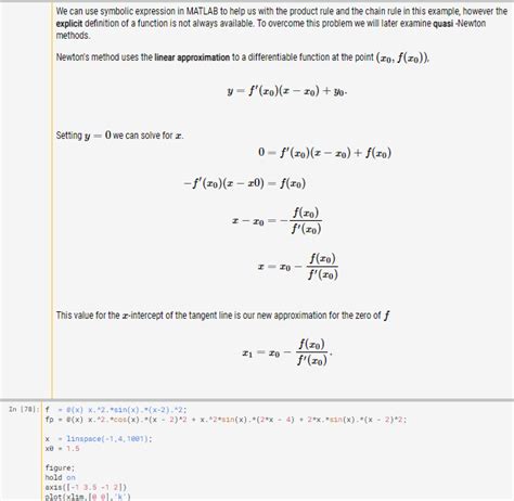 3 3 root finding and newton s method newton s method