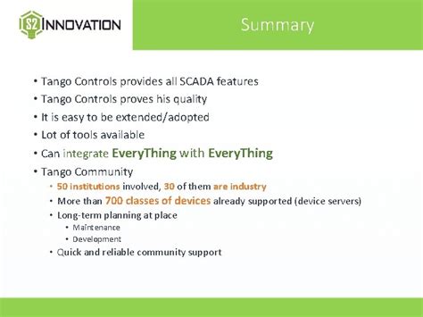 Industry 4 0 With Tango Controls Opensource Scada