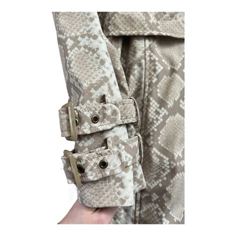 Dennis Basso Jackets Coats Dennis By Dennis Basso Python Snake