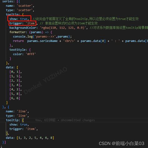 echarts中针对不同数据点单独设置tooltip提示框不生效具体解决办法 echarts tooltip不生效 csdn博客