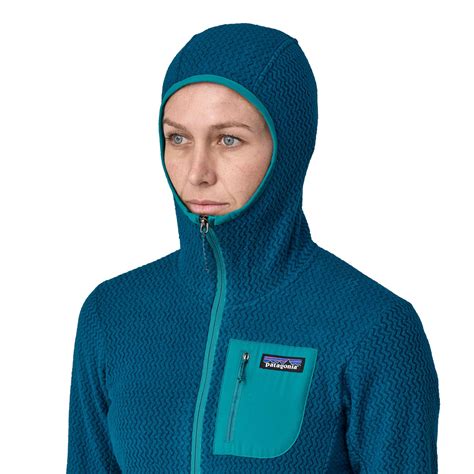 Patagonia W S R1 Air Full Zip Hoody Fleecejacke Damen Fleecejacke