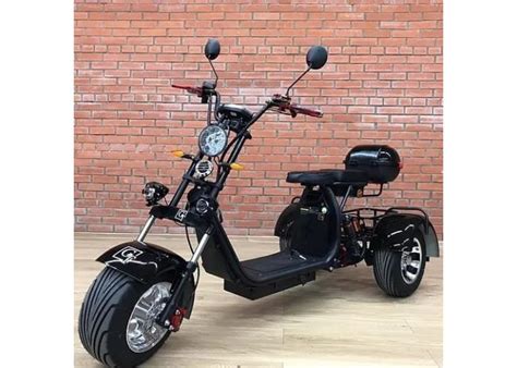 Электроскутер трицикл Citycoco GT 3000W TRIKE (+ доп. место под АКБ ...