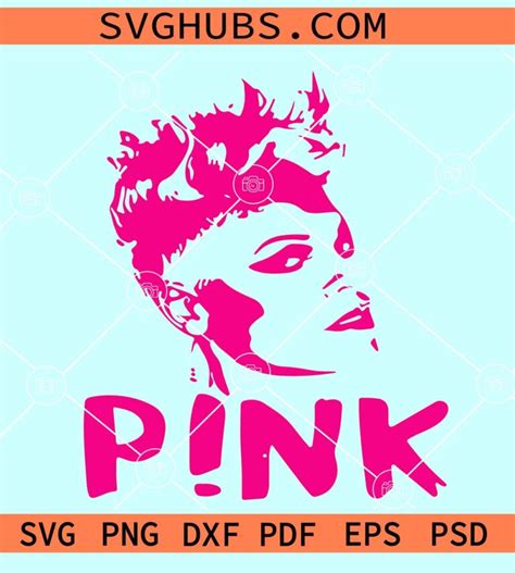 Pink Singer Svg Pink Summer Carnival Svg Nk Logo Svg