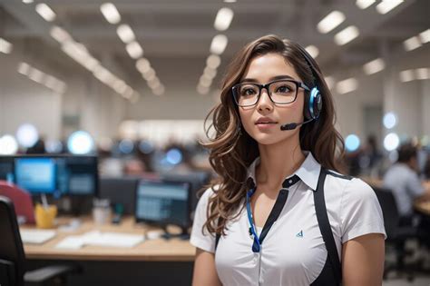 Premium Ai Image The Sentient Office Assistant Ai That Understands