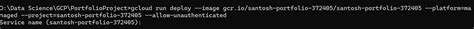 Python Aws Gcp Deployment Notesdeployportfolioongcpmd At Main · Santos Kpython Aws Gcp