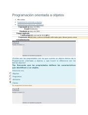 Programación orientada a objetos Semana 2 docx Programación orientada
