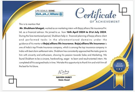 Shubham Bhagat On Linkedin Marketinginternship Bajajallianz