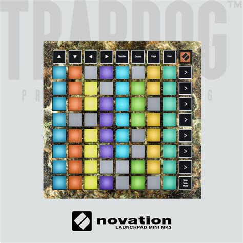 Custom Launchpad Mini Mk3 Vinyl Skin Sticker Precut Holes Fully