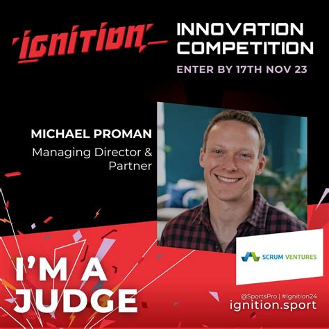 Michael Proman On Linkedin Sportstech Ignition24 Sportsbiz