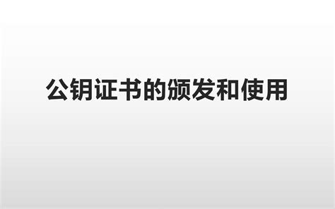 课程小作业——证书登录云服务器（公钥、私钥颁发） 哔哩哔哩