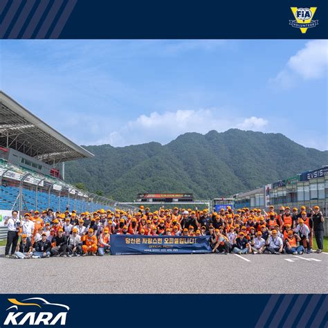 대한자동차경주협회 오피셜 프라우드 캠페인 당신은 자랑스런 오피셜입니다‘ 협회는 오피셜의 안전을 확보하고 통일성을 부여하기 위하여 Kara 오피셜 모자를 제작 및