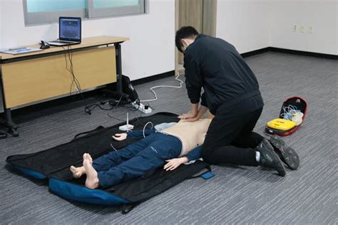 횡성소방서 심폐소생술 경연대회 참가자 사전연습fpn Daily