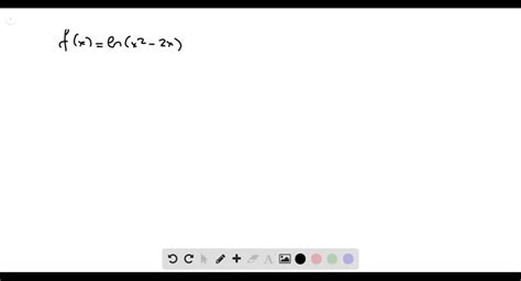 ⏩solved Differentiate F And Find The Domain Of F F X Ln X 2