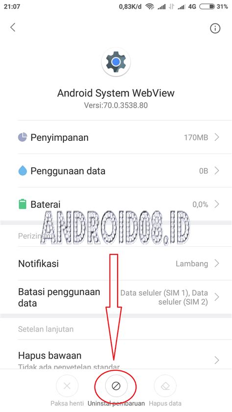 Cara Update Webview Sistem Android / Cara Update Webview Sistem Android Android System Webview ...