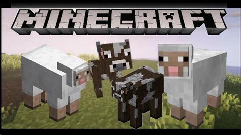 Minecraft Part 3 ცხოველების მოყვანა Youtube