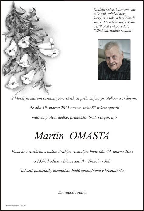 Martin Omasta Mesto Trenčín